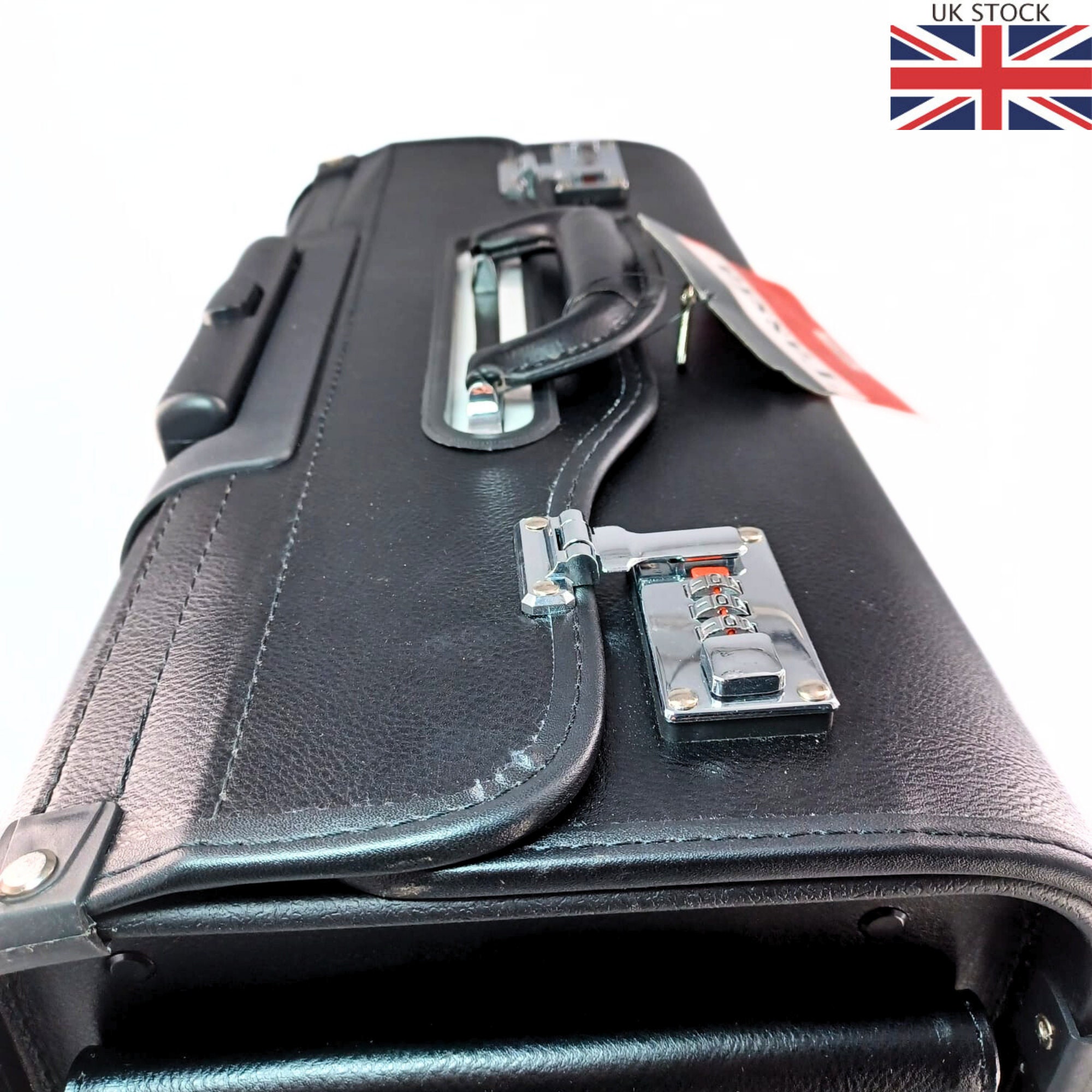 Wheeled Pilot Case Briefcase Business Laptop Case Flight Briefcase Bag ...