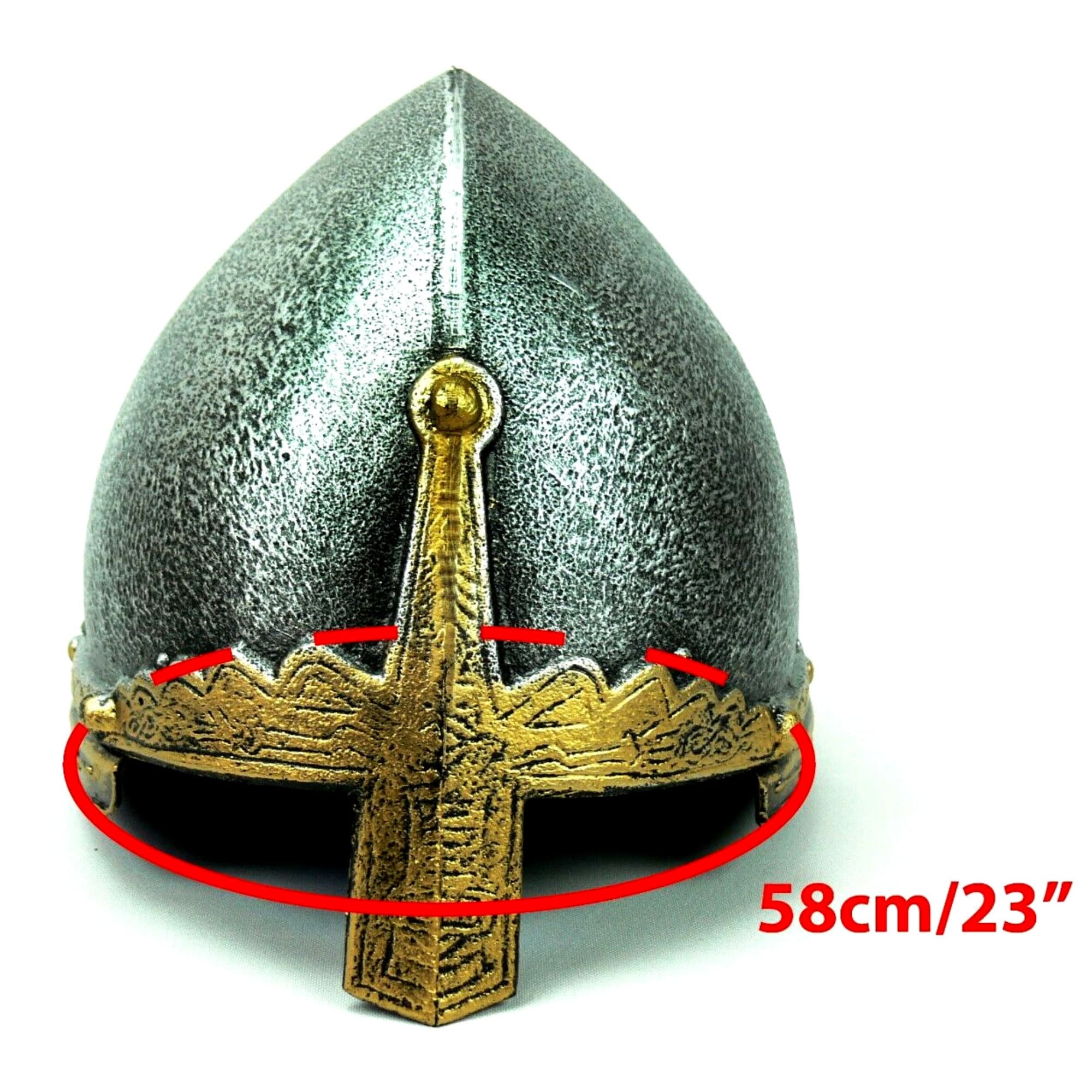Helmet Nasal Type Medieval Knight Helmet Fancy Dress Shield Accessories ...