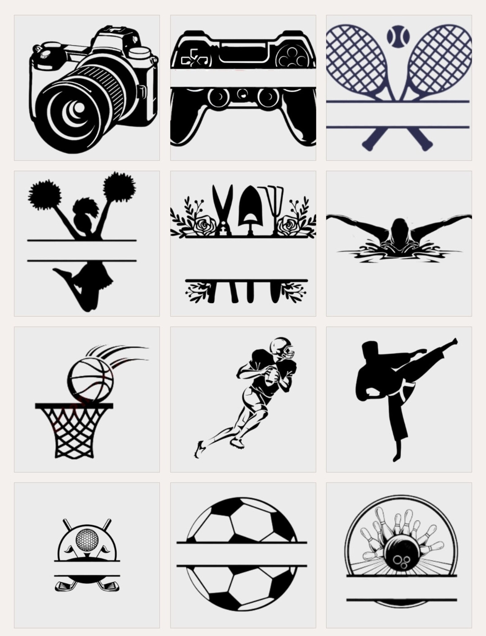 Custom, Laser-engraved Favorite Things/hobbies Slate Coasters - Etsy