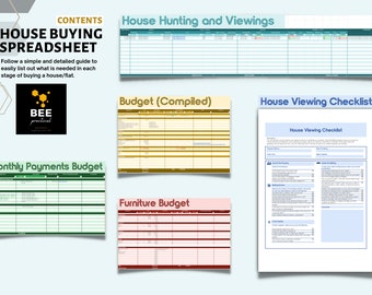 Buy Excel Template - Etsy