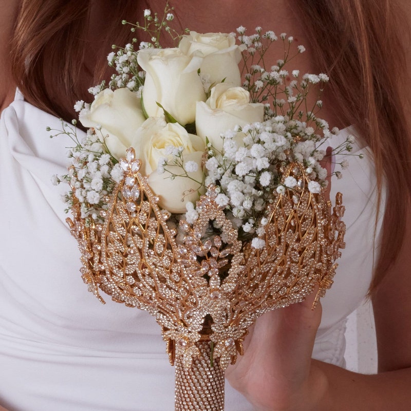 Gold Bouquet - Etsy