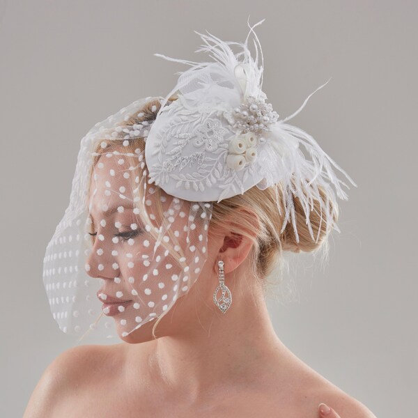 Bridal Fascinator - Etsy