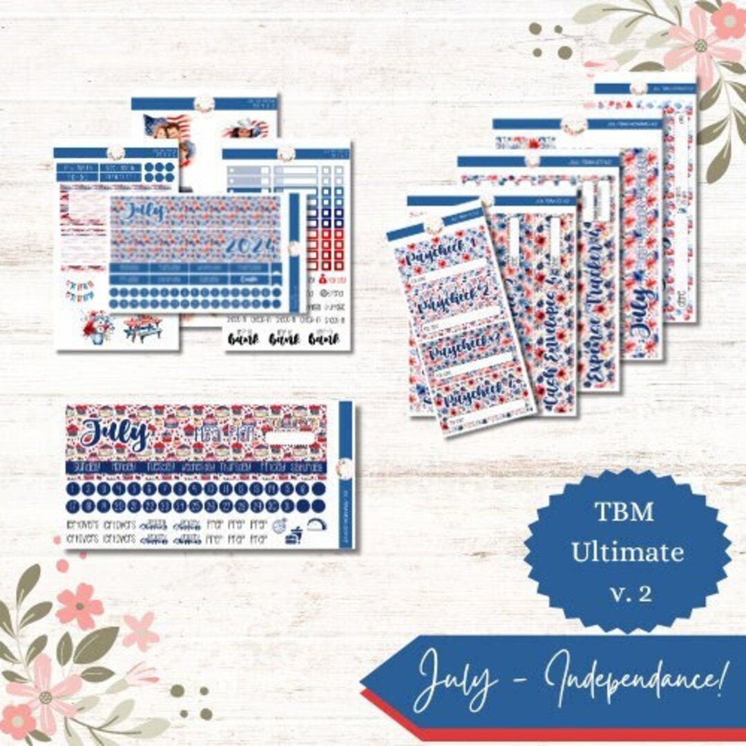 July 2024 Ultimate the Budget Mom Budget by Paycheck Monthly Budget Kit ...