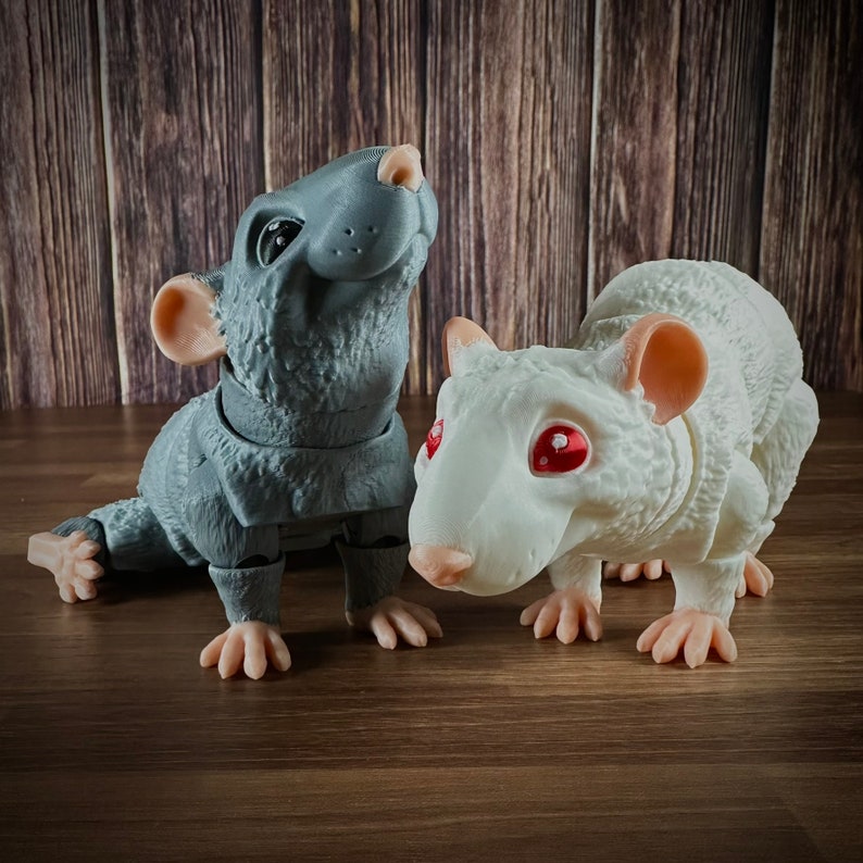 Rat Articulated Creatures True to Life Toys With Articulation ...