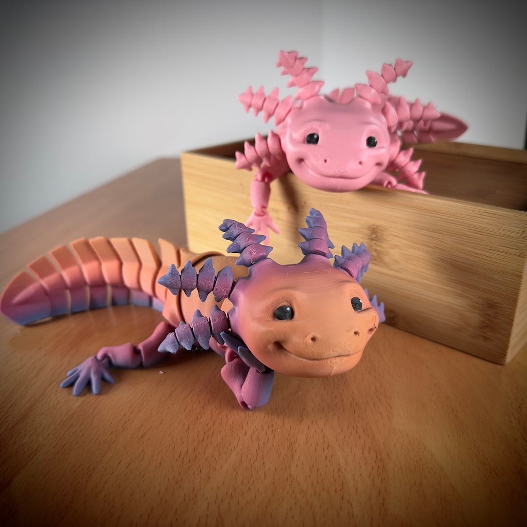 Axolotl - Articulated Creatures! True to Life Toys With Articulation ...