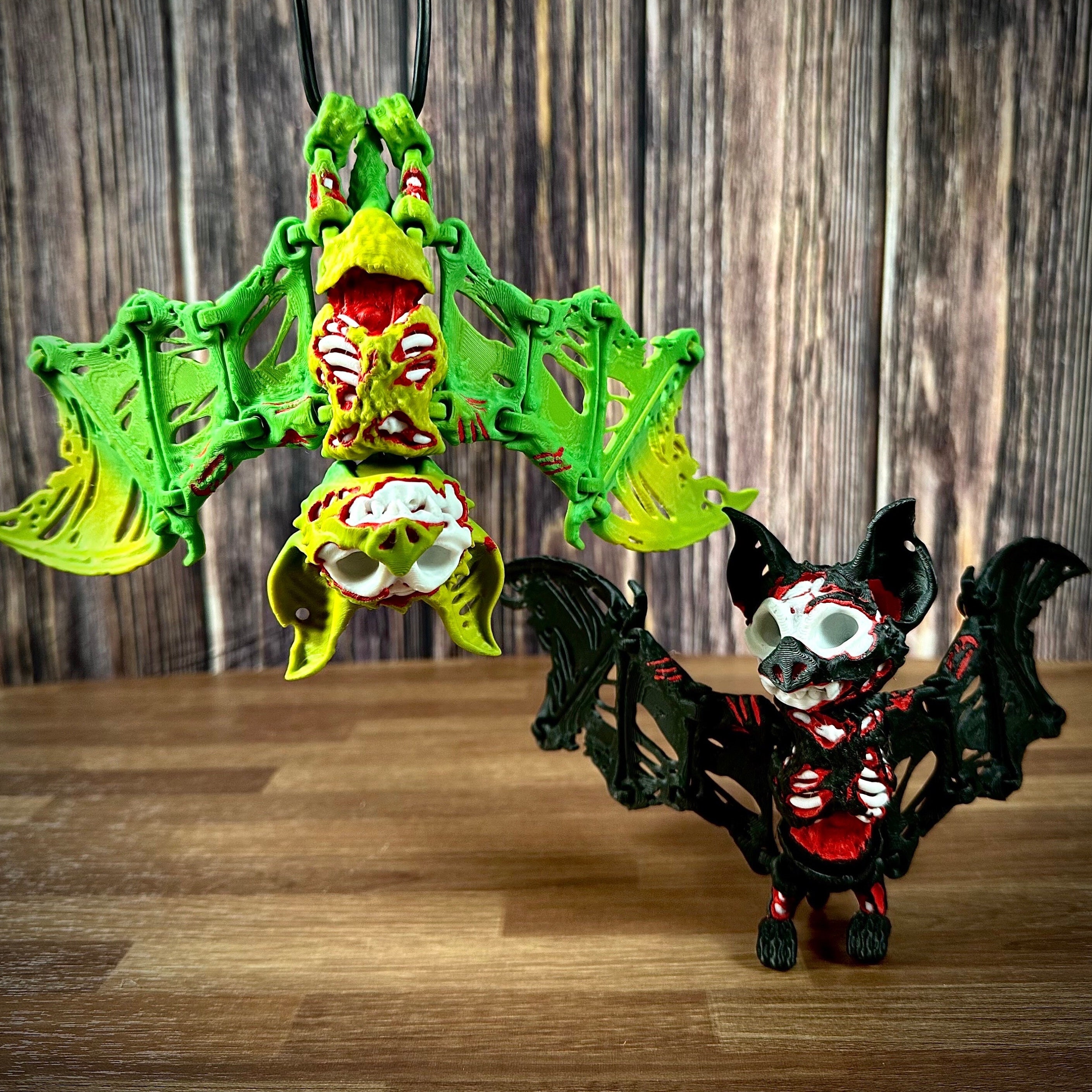 Zombat Zombie Bat Articulated Creatures True to Life Toys With ...