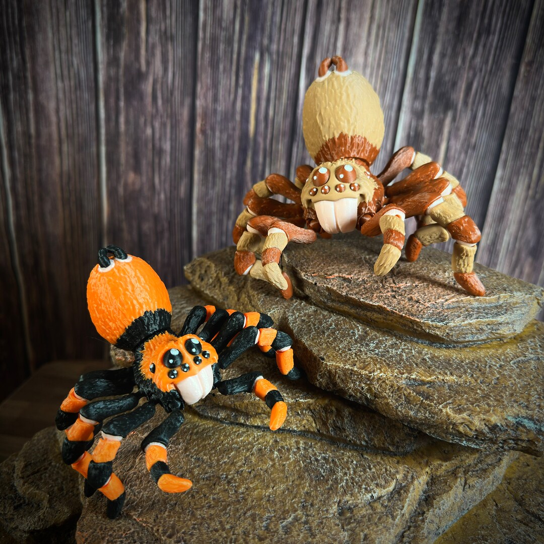 Tarantula - Articulated Creatures! True to Life Toys With Articulation ...