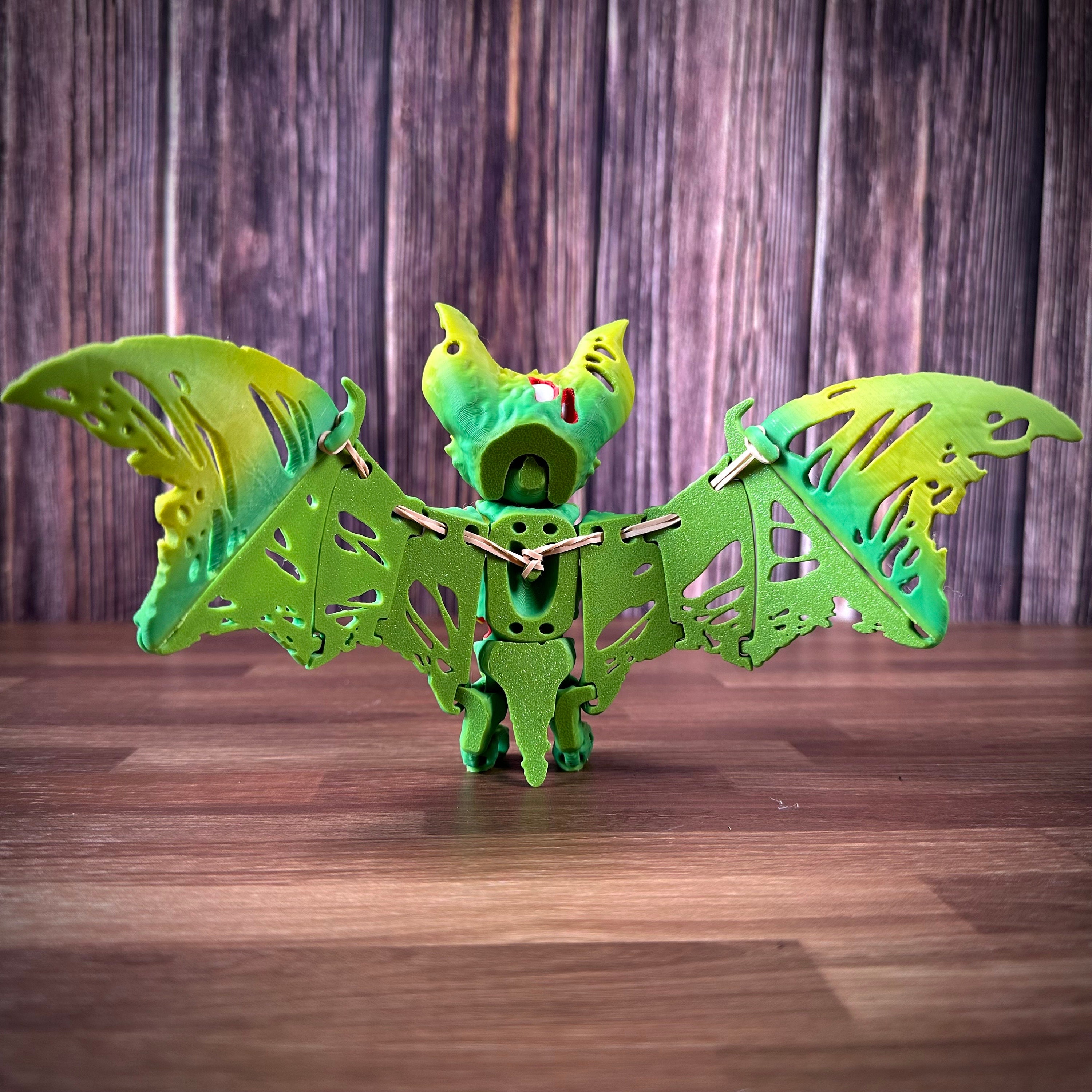 Zombat! Zombie Bat - Articulated Creatures! True to Life Toys With ...