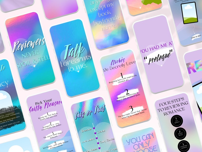 Flirting With Fiction: 30 Captivating Canva Templates for Romance ...