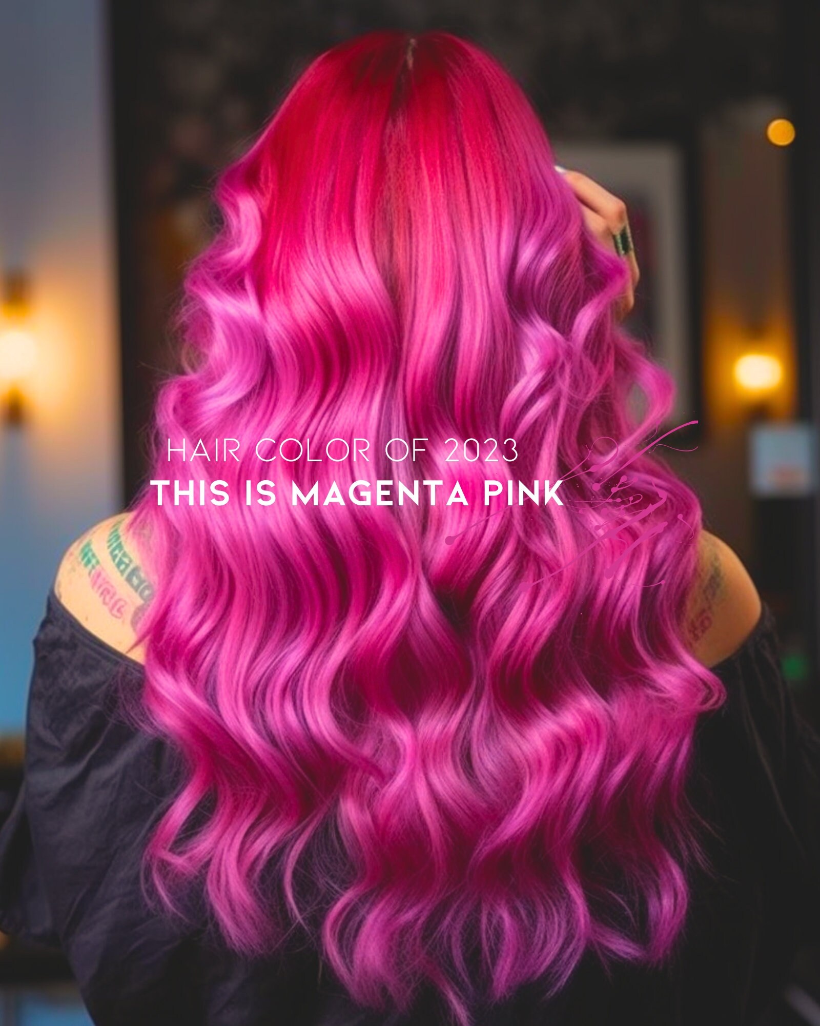 Magenta Pink Hair