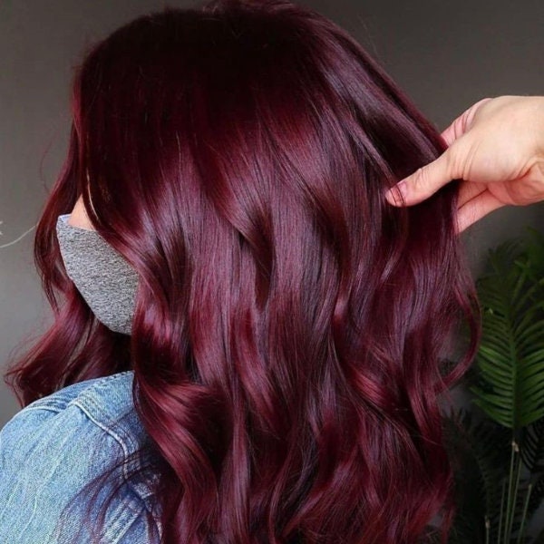 Intense Red Hair Color