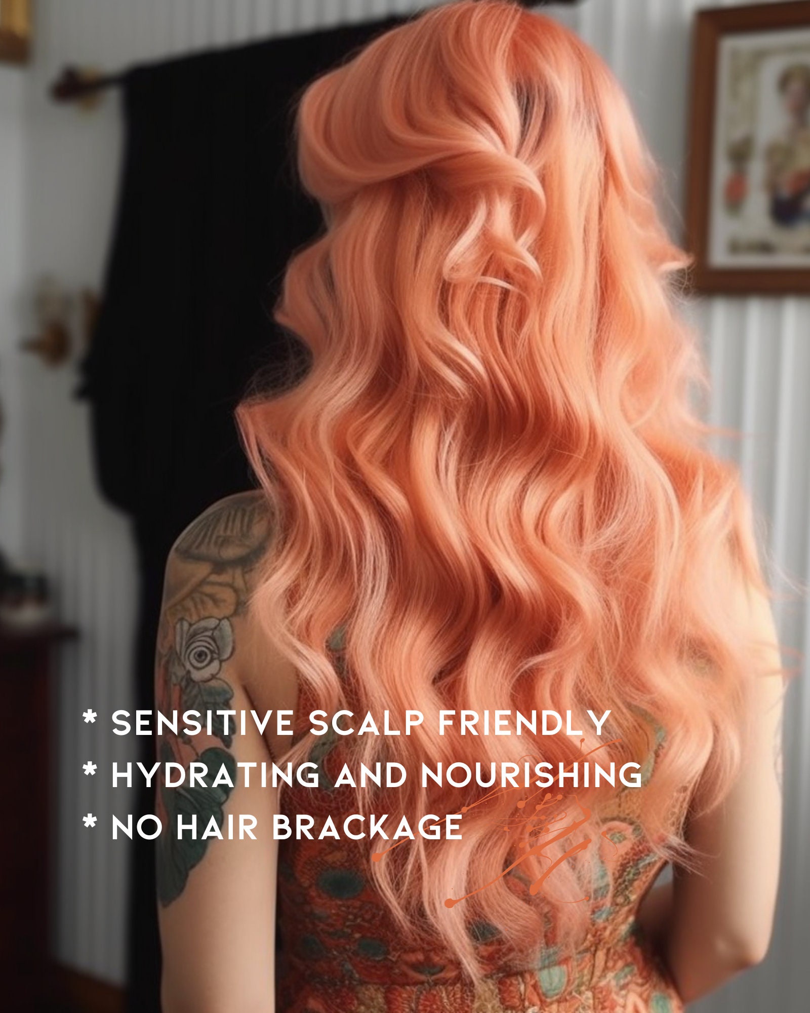 Pastel Peachy Orange Hair Dye, 100 Ml - Etsy