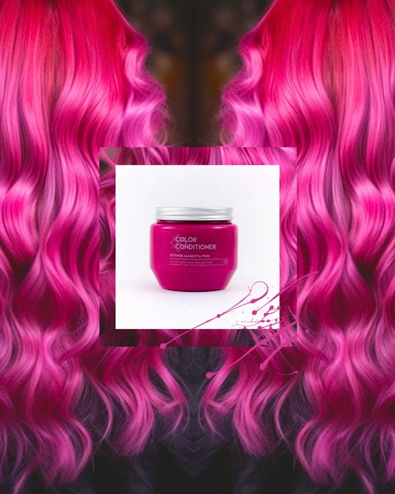 Neon Pink Hair Dye Colors