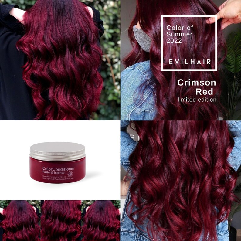 Intense Crimson Red 200 Ml - Etsy