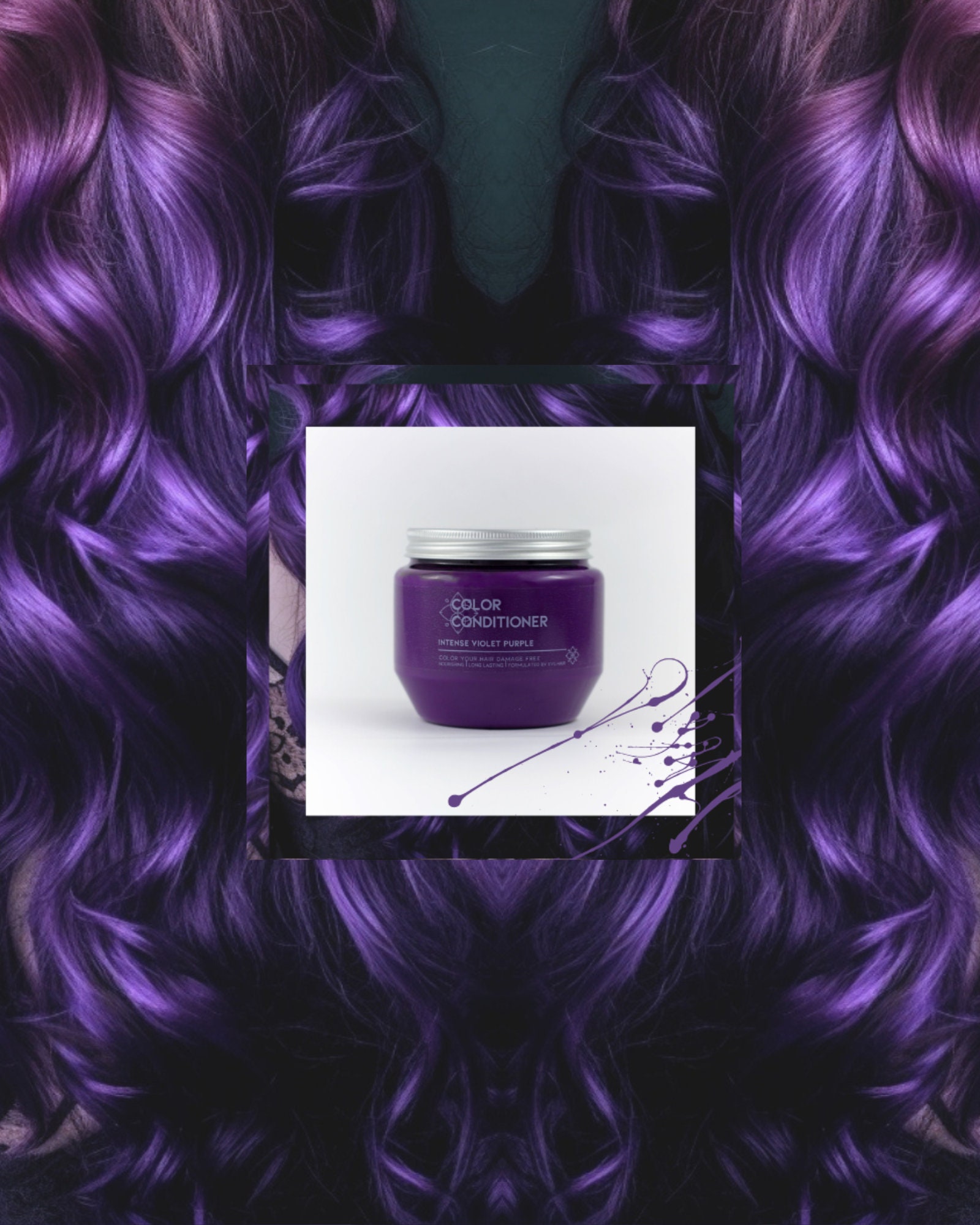 Intense Violet Hair Color