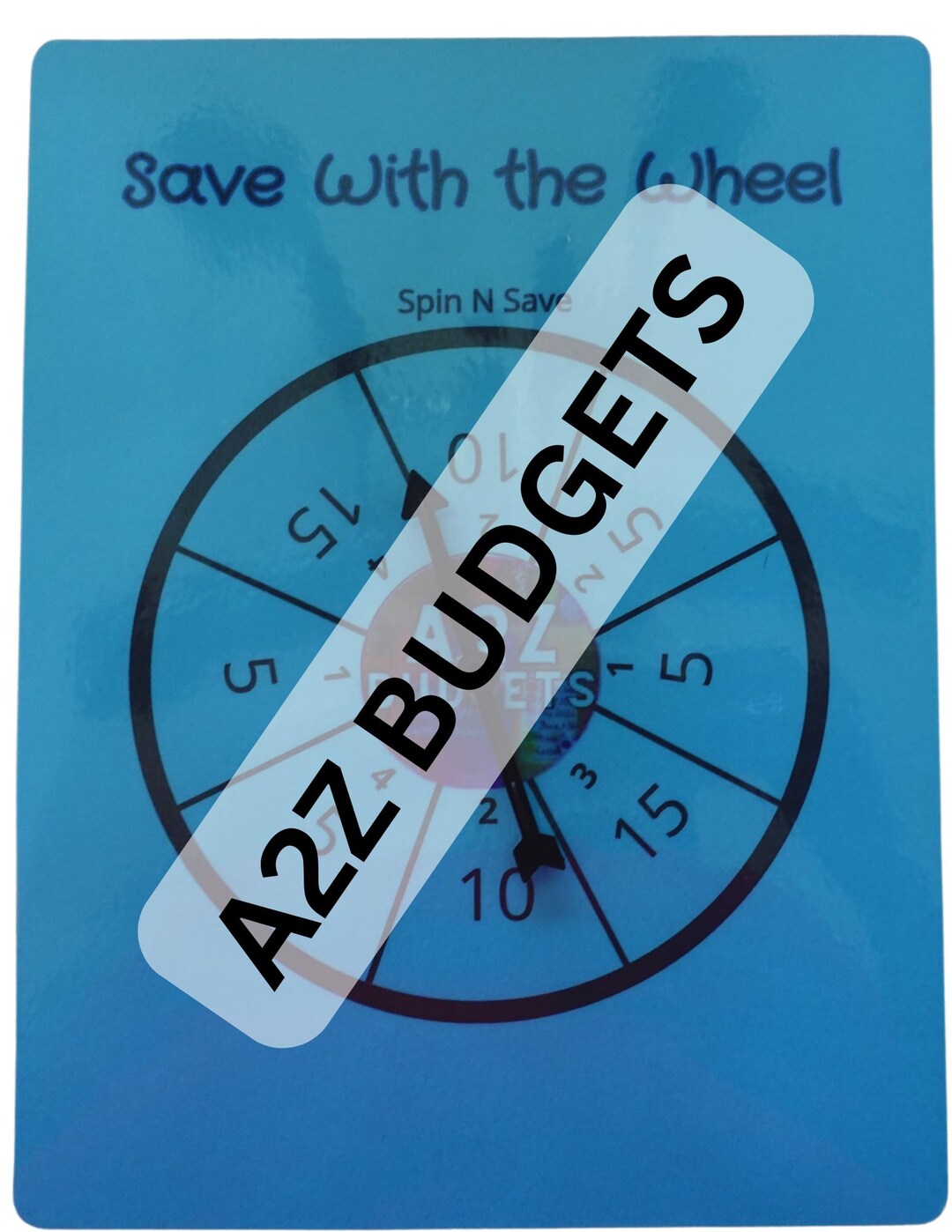 Spin the Wheel Savings Tracker Savings Challenges Cash Budgeting - Etsy