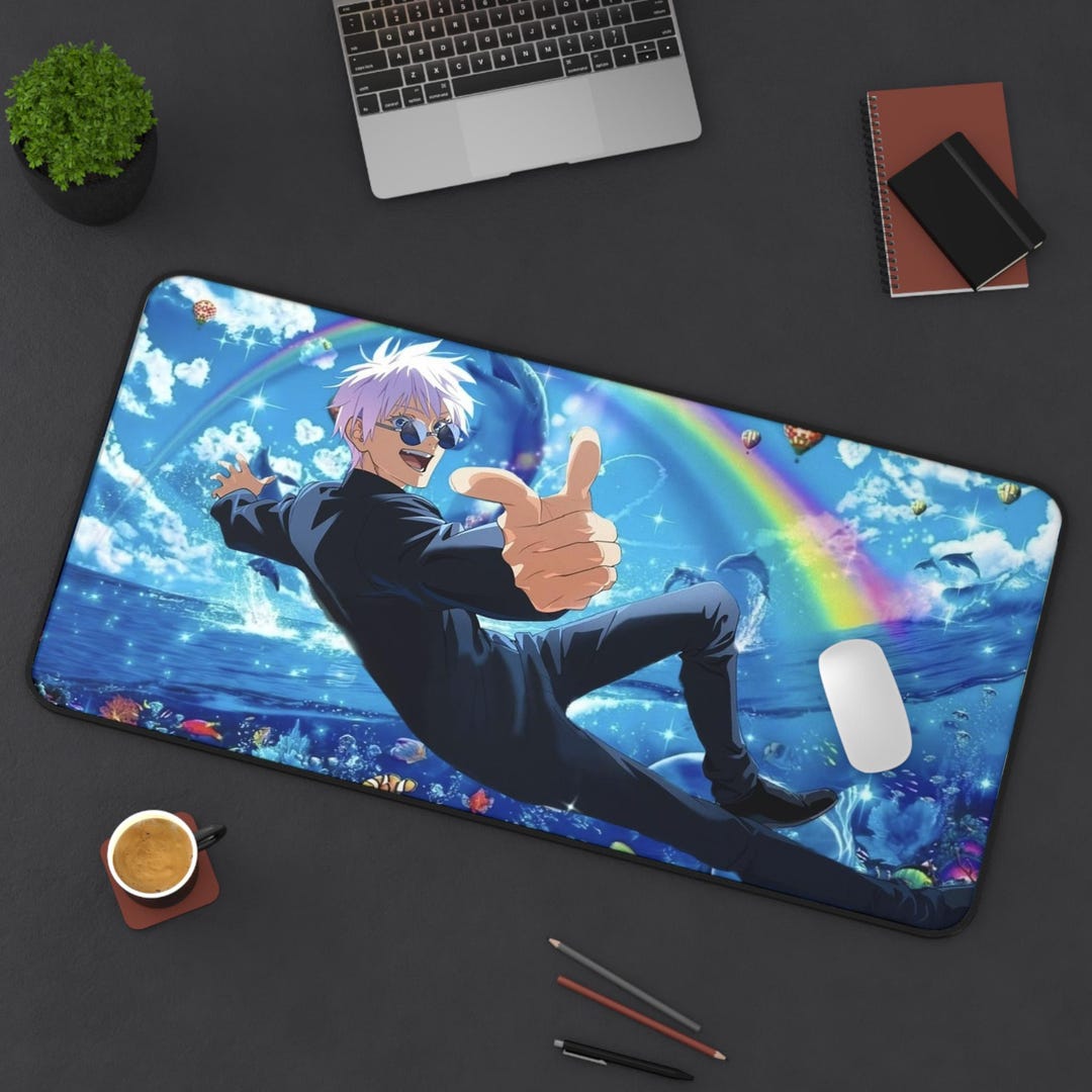 Gojo Satoru Desk Mat: Jujutsu Kaisen Anime Gaming Mouse Pad - Etsy Canada