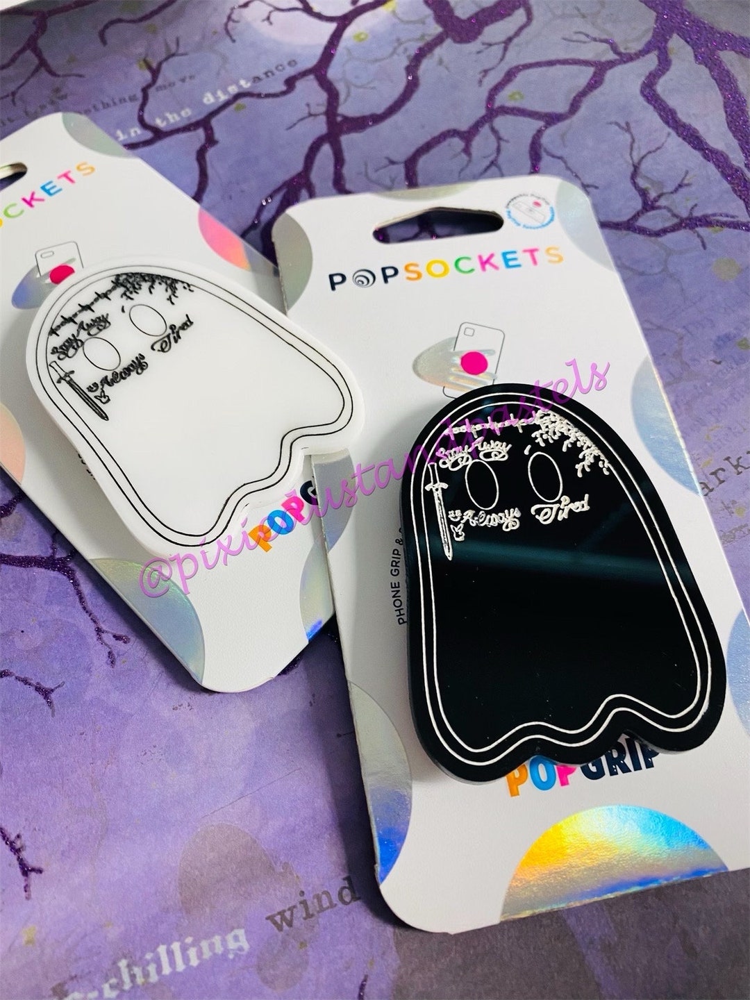 Ghost Malone! Ghost Malone Design Pop! Music Inspired Ghost Phone Grip ...