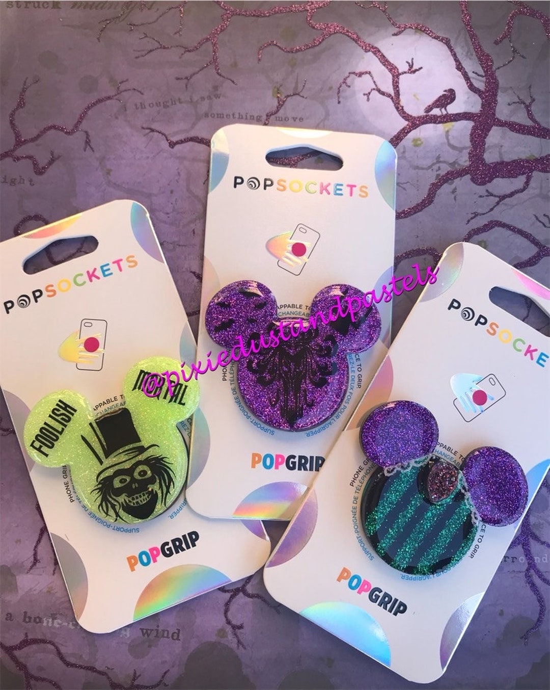 Haunted Mansion Trio - Haunted Mansion Maid - Haunted Mansion Hatbox ...