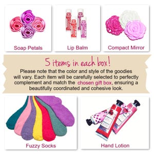 Teen-girls Sleepover Party Gift Set, 5pc Swag Box for Teenage Girls ...