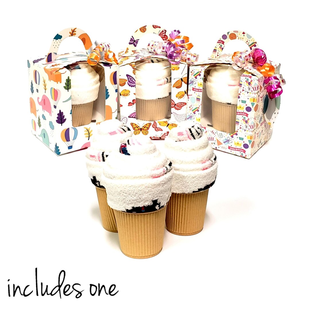 Womens Ice Cream Cone Socks Gift Box, Small Gift for Coworker, Teacher ...