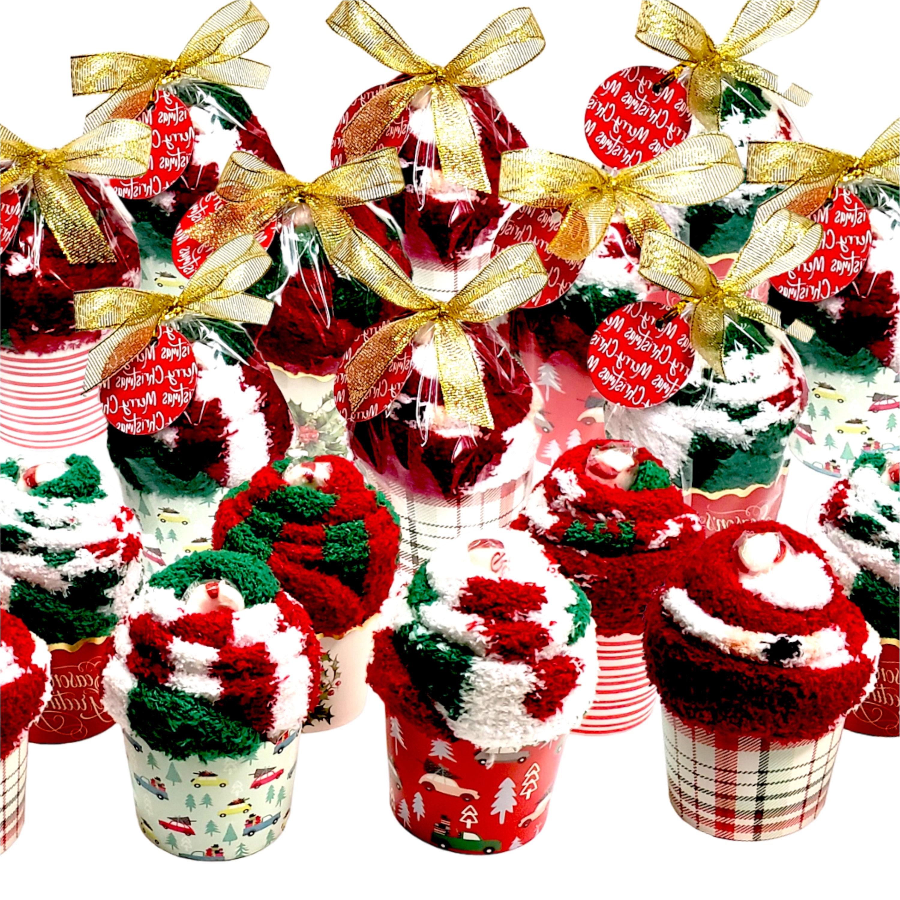 Christmas Present Cupcake