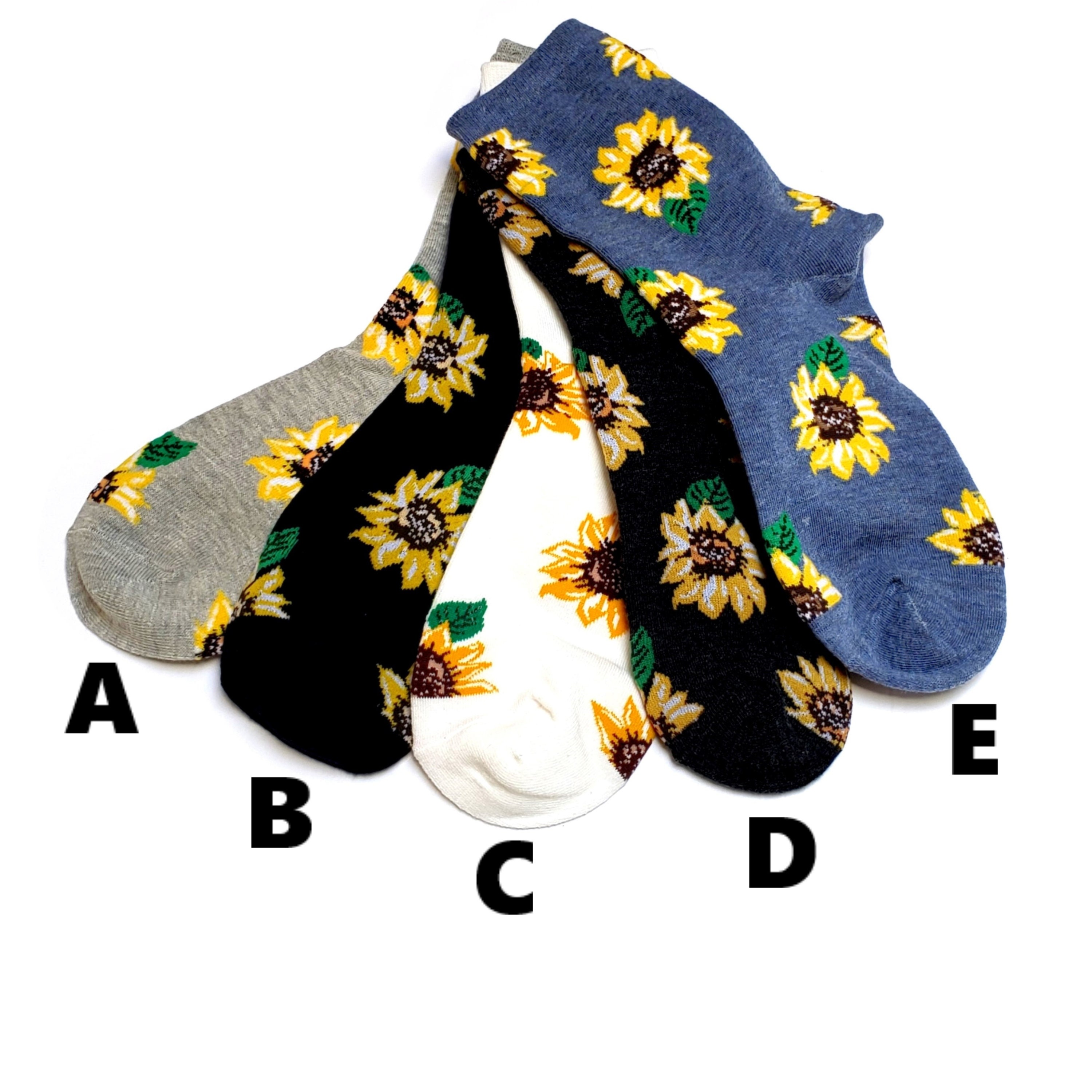 Sunflower Novelty Socks Gift Box for Women - Etsy