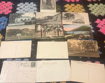 Antique Postcard Lot Towns - Etsy