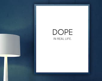 Dope in Real Life - Etsy