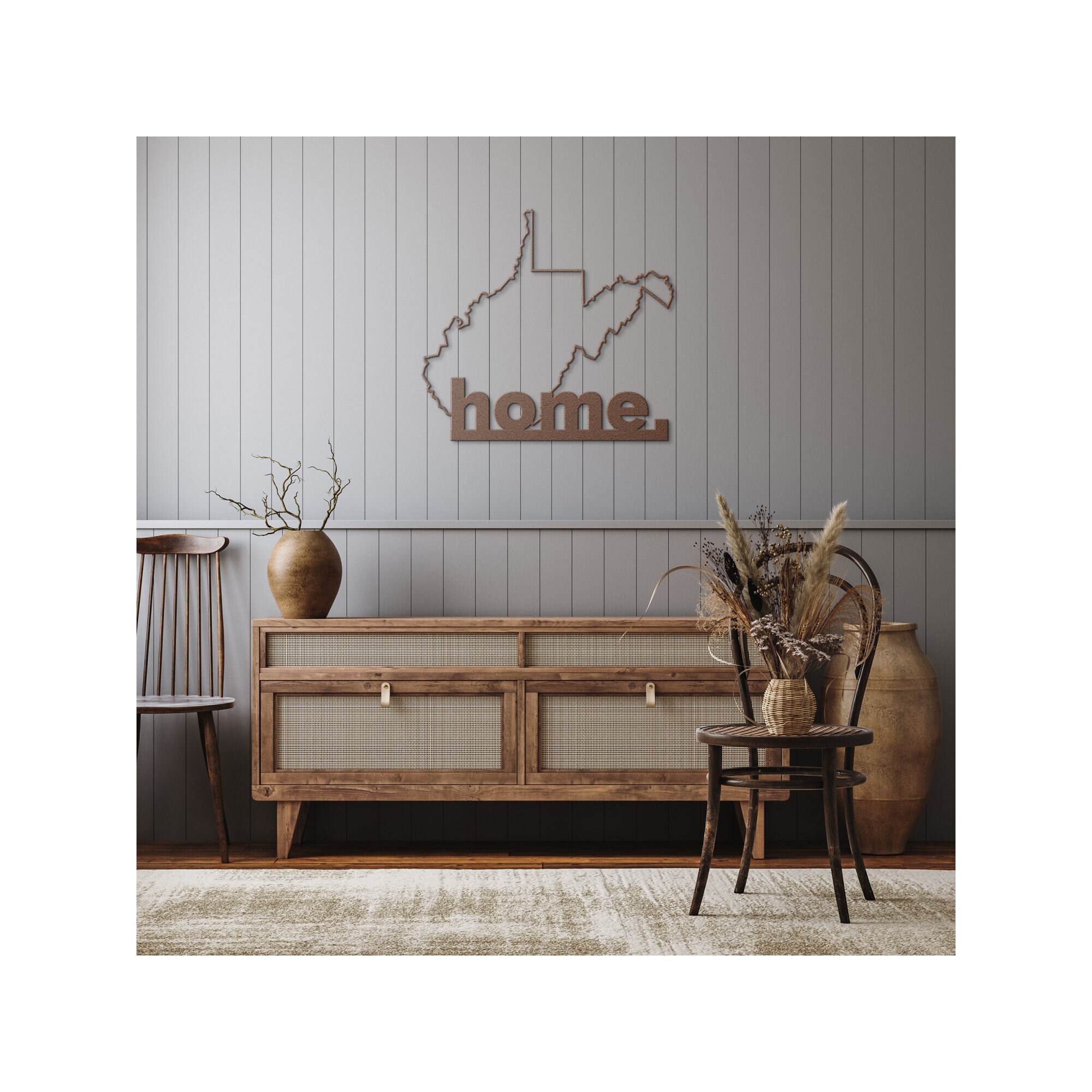 WV Home Metal Sign - Etsy