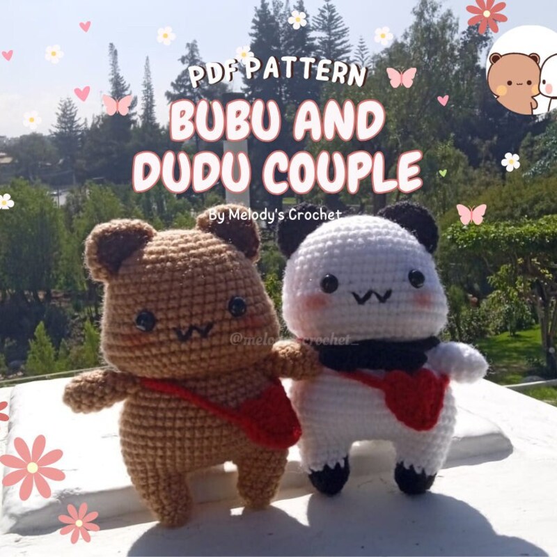 Dudu and Bubu Plush - Etsy UK