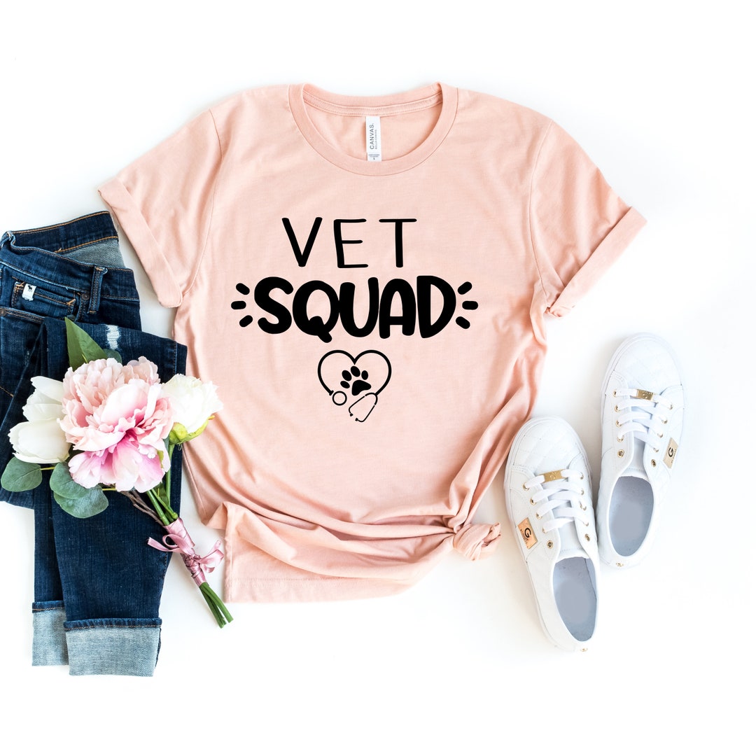 Veterinary Squad Shirt, Vet School Shirts, Veterinarian Gift ...