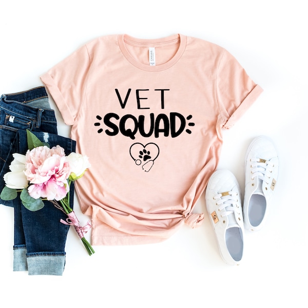 Veterinary Squad Shirt - Etsy