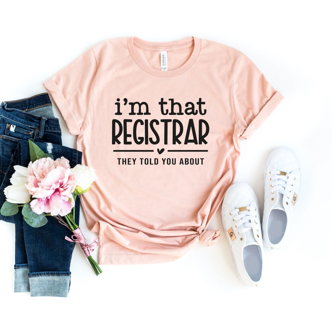 Front Office Shirts, Registrar Shirt, Front Office Squad Crew, School ...