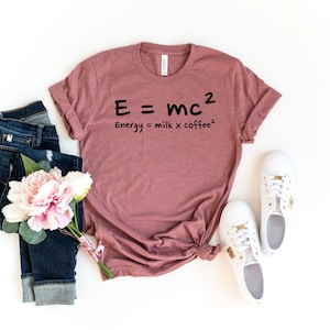 Energy Milk X Coffee2 Shirt, Emc2 Shirt, Energy Milk Coffee Science ...