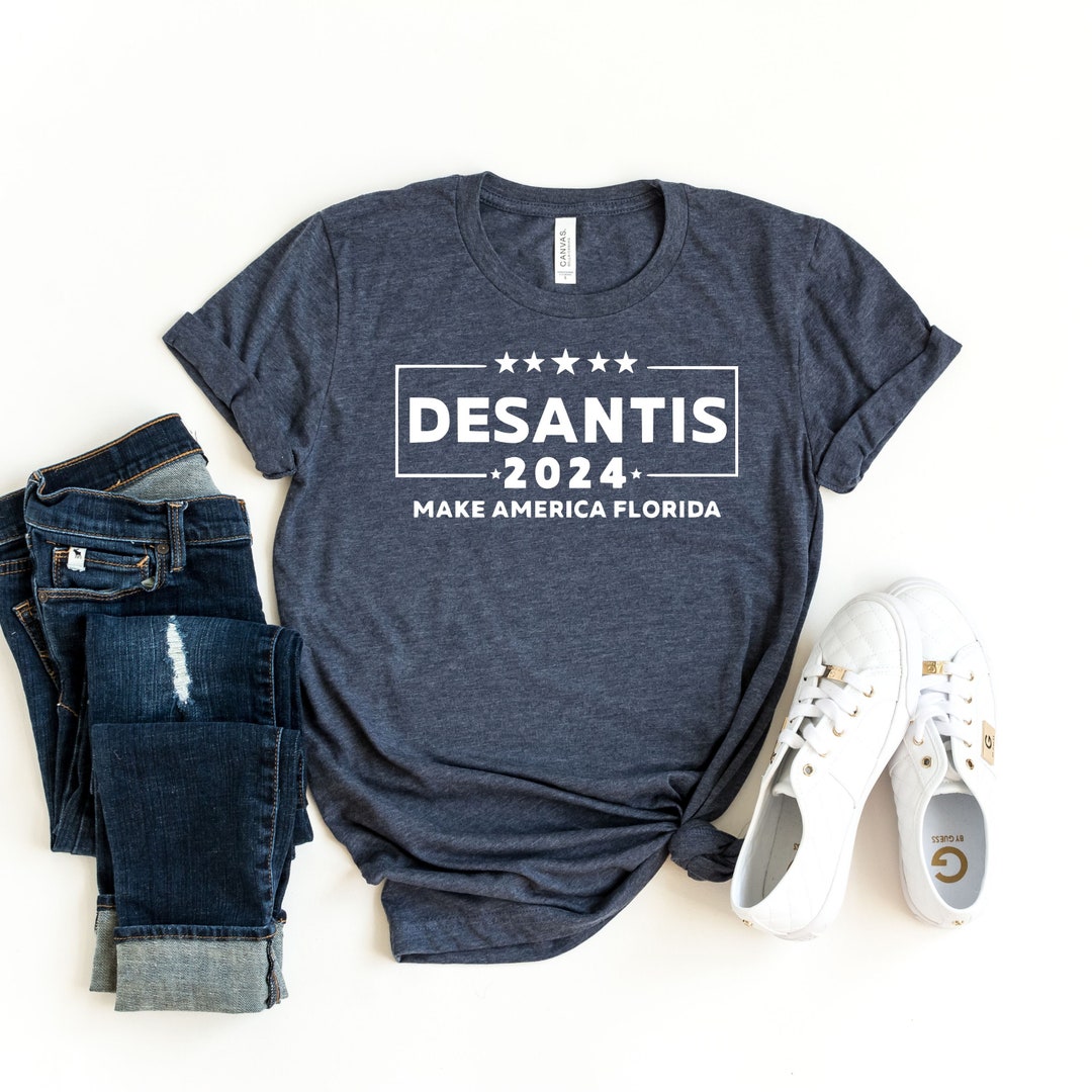 Ron Desantis Shirt, 2024 President Election T-shirt, Make America ...