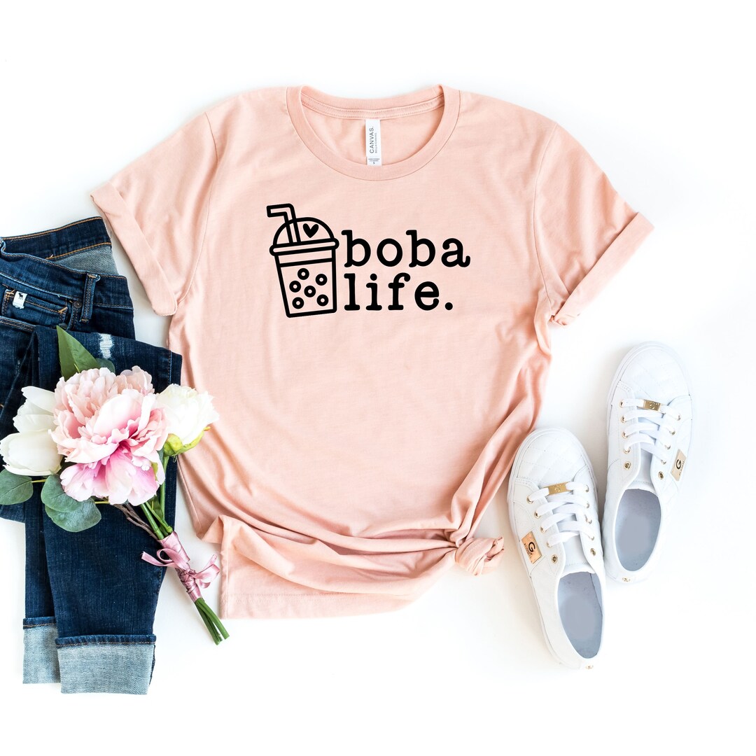 Boba Life Shirt, Boba Tea Shirt, Bubble Tea Life Shirt, Boba Lover Gift ...