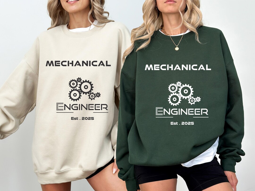 Mechanical Engineer Sweatshirt, Mechanical Engineering Gifts ...