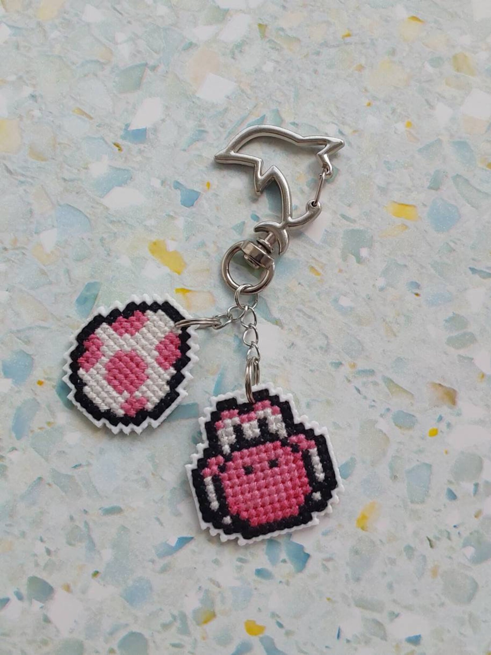 Embroidered Keychains - Etsy