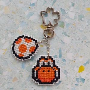 Embroidered Keychains - Etsy