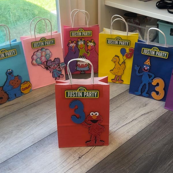 Elmo Party Favors - Etsy