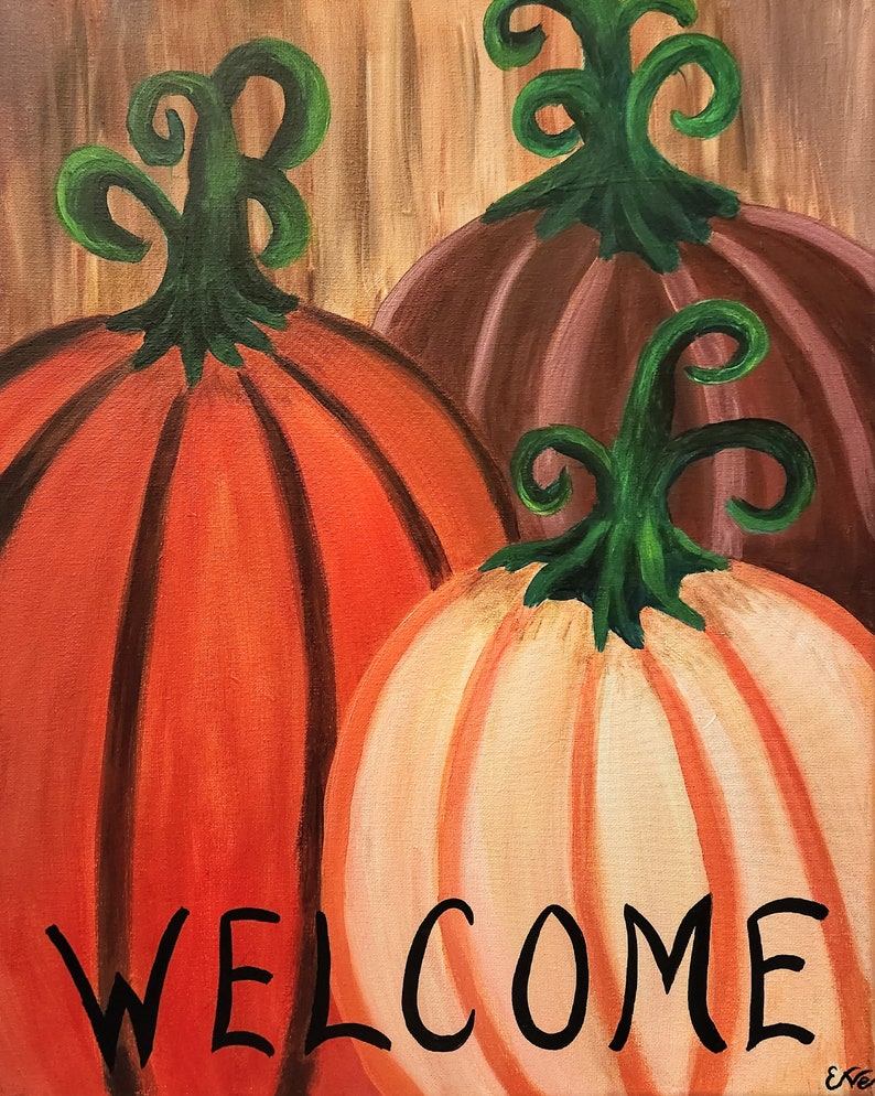 Welcome Pumpkin - Etsy