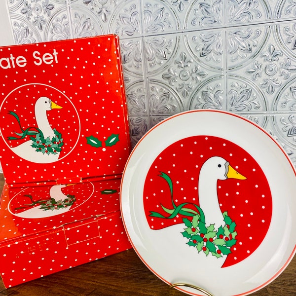 Country Goose Dinnerware - Etsy