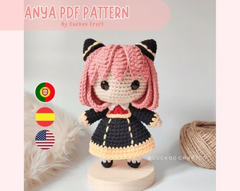 Robin Head Amigurumi/crochet Keychain Pattern Honkai Star Rail - Etsy