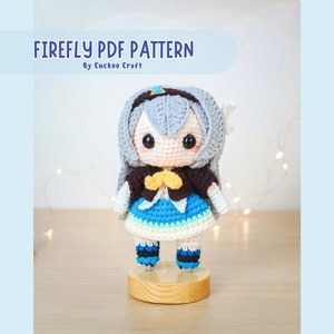 Firefly Amigurumi/crochet Pattern Honkai Star Rail - Etsy