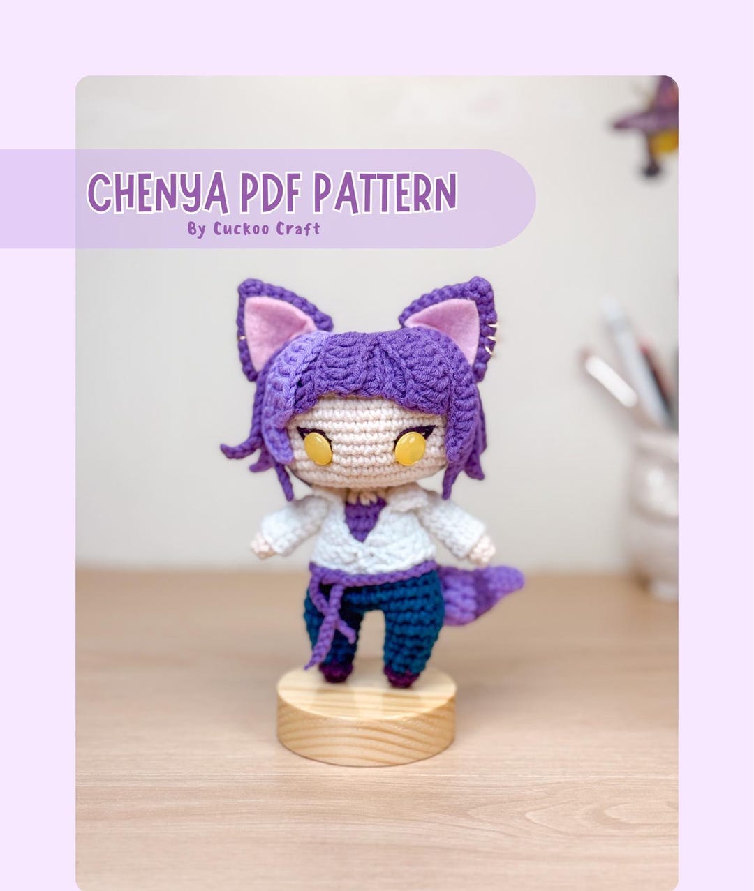 Chenya Amigurumi/crochet Pattern Twisted Wonderland - Etsy