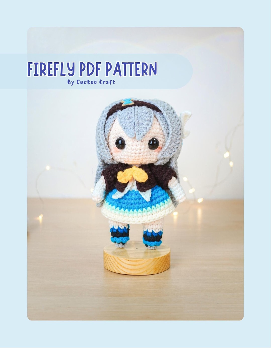 Firefly Amigurumi/crochet Pattern Honkai Star Rail - Etsy