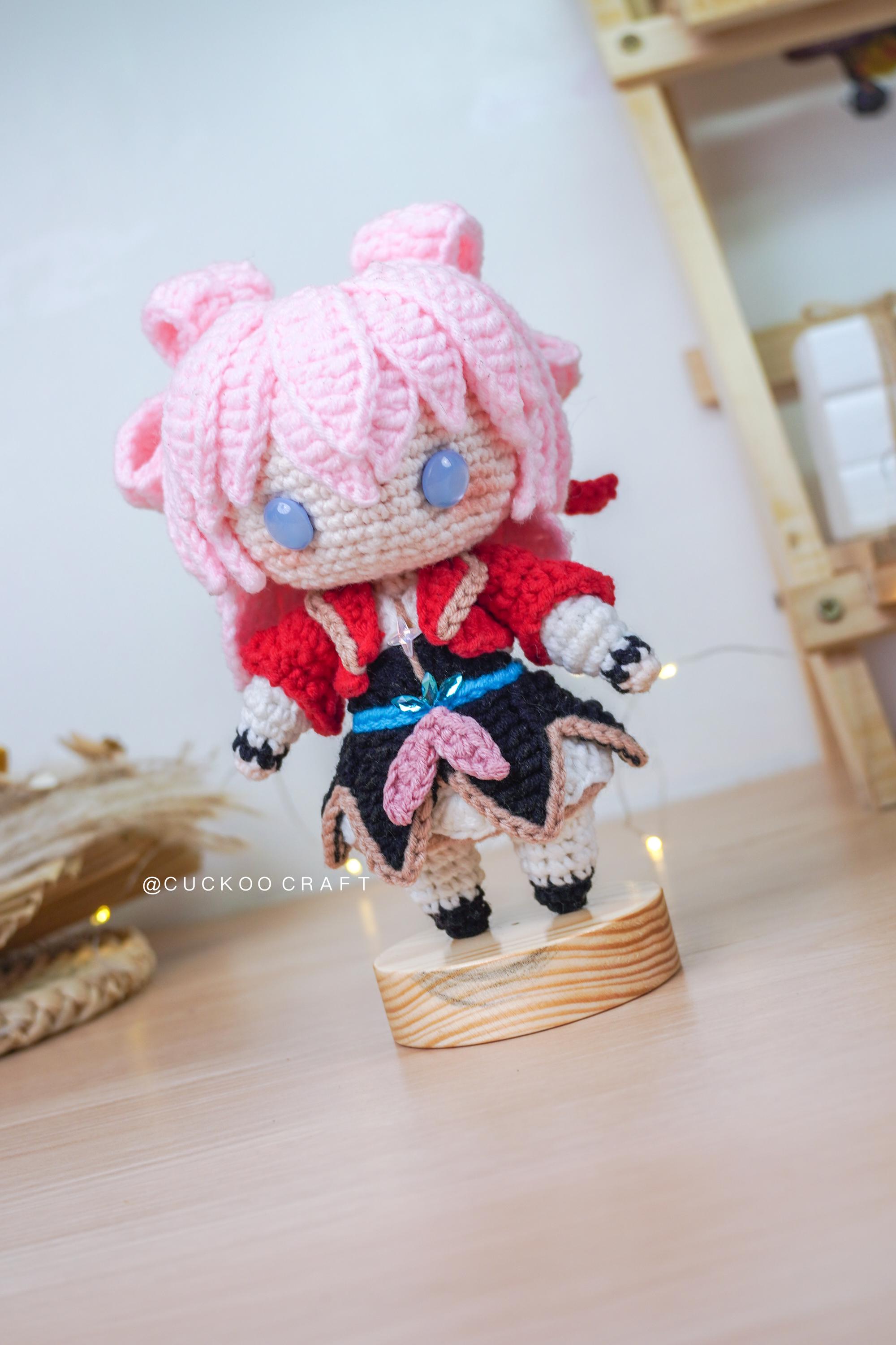 March 7th Amigurumi/crochet Pattern Genshin Impact - Etsy
