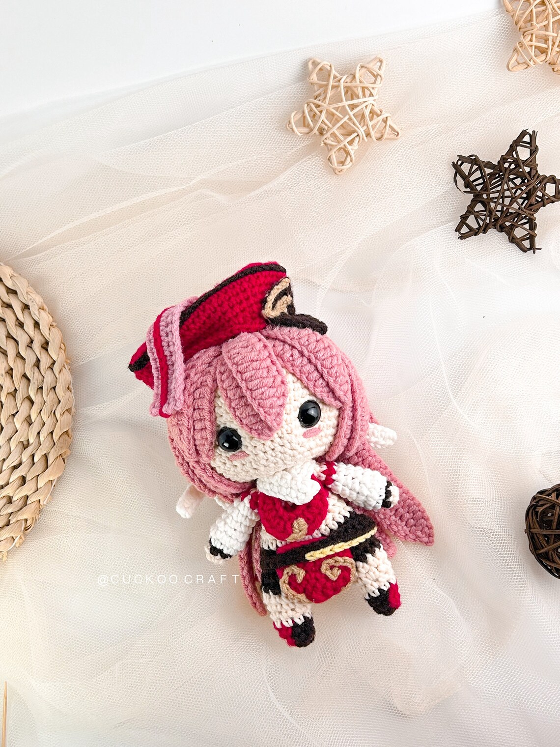 Yanfei Amigurumi/crochet Pattern Genshin Impact - Etsy
