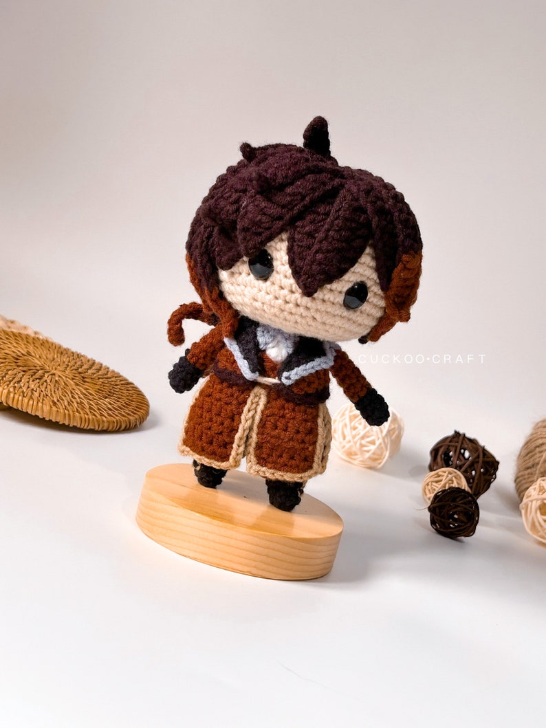Zhongli Amigurumi/crochet Pattern Genshin Impact - Etsy